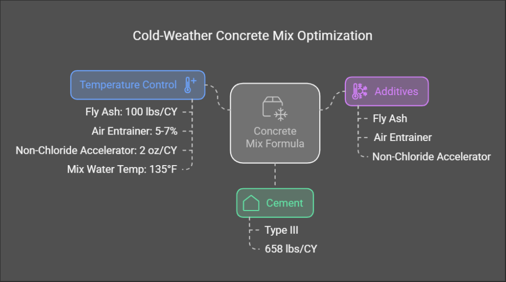 The Science Behind Stamped Concrete Curing in Cold Climate
